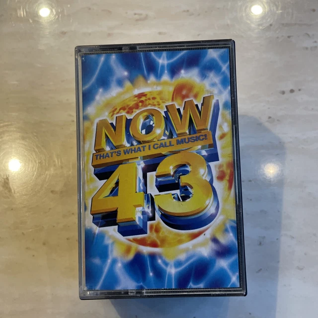 NOW THAT'S WHAT I Call Music 43 Double Cassette Tape Compilation 1999 ...