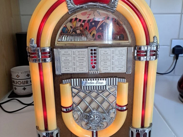 VINTAGE JUKEBOX AM/FM Radio Cassette Player Man Cave Must Have £49.99 - PicClick UK