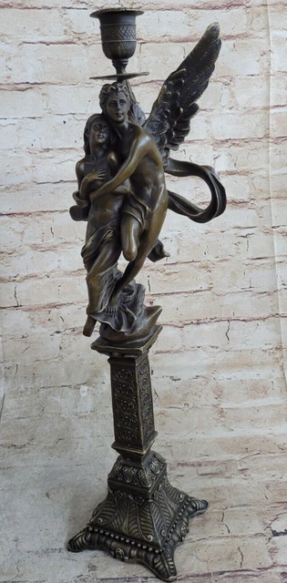 DE COLLECTION BRONZE Statue Chair Signée~Bouguereau~Psyché Et Eros ...