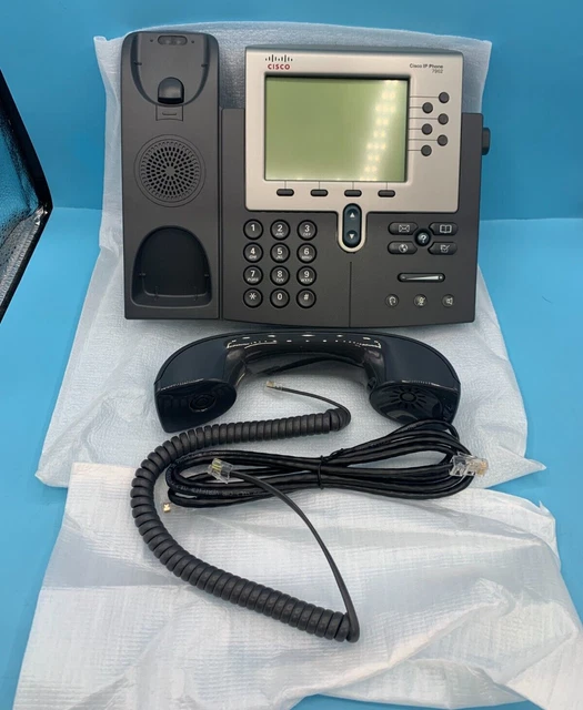 NEW CISCO CP-7962G Unified IP Office Network Desk Phone Handset (OFFERS ...
