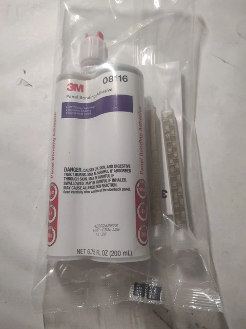 3M 08116 PANEL Bonding Adhesive 8116 Metal Repair Beside Roof NEW £40. ...