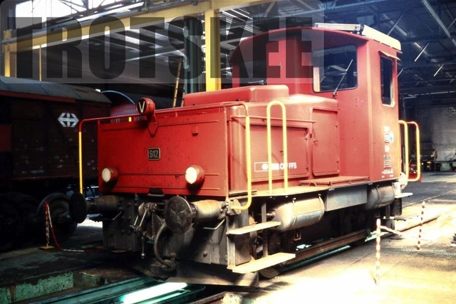 35MM DIA SBB CFF Schweiz Eisenbahnen Diesellok Tm 8765 2004 orig EUR 7 ...