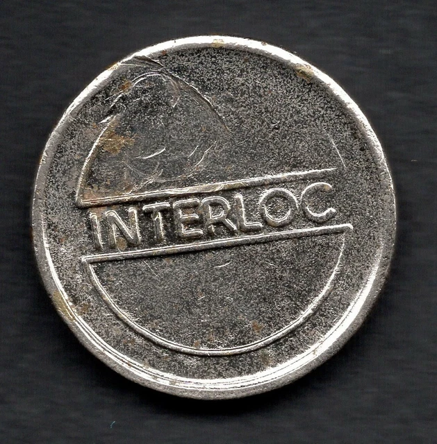 1980'S INTERLOC LOCKER token Australian. Rare. Free postage Australia ...