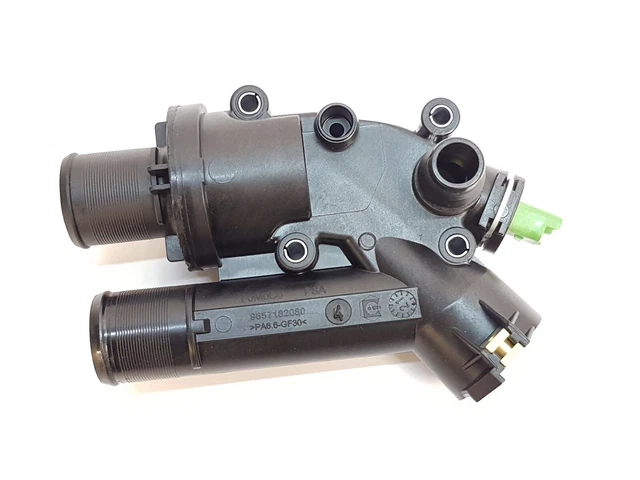 BOITIER THERMOSTAT D'EAU MOTEUR Original Citroen Peugeot 9657182080 ...