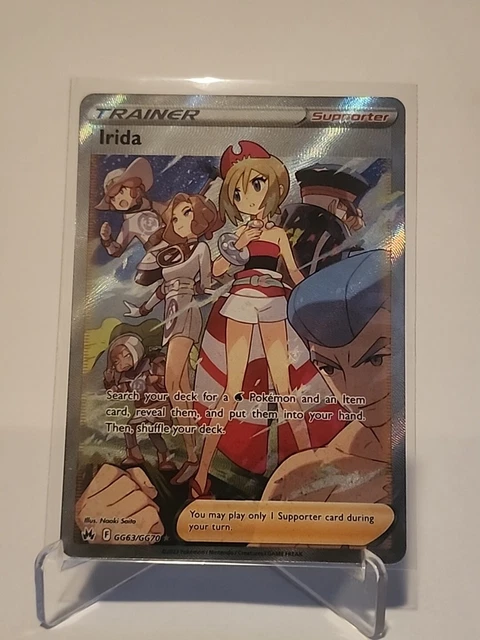 POKÉMON TCG IRIDA Crown Zenith: Galarian Gallery GG63/GG70 Holo Ultra ...