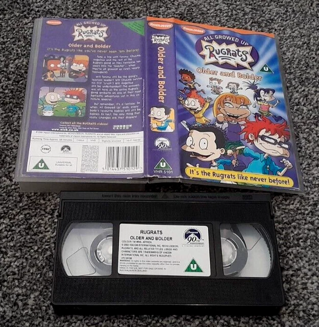 RUGRATS OLDER AND Bolder All Growed Up Nickelodeon Pal Vhs Video ...