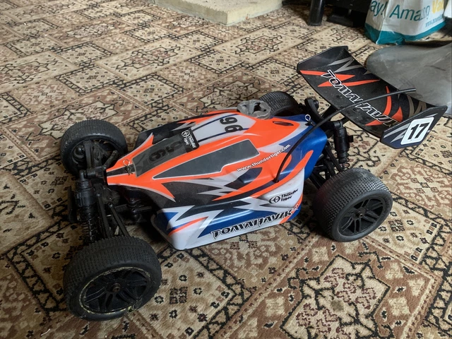 1/10 THUNDER TIGER Tomahawk RC Remote Control Car Nitro Buggy With ...