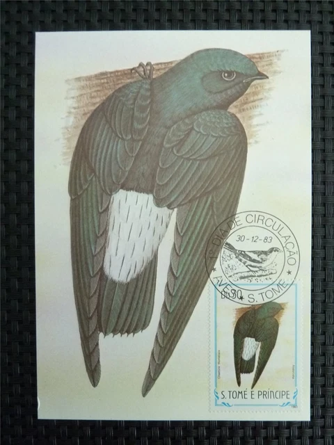 S.TOME MK BIRD BIRDS BIRD BIRDS MAXIMUM CARD MAXIMUM CARD MC CM c7178 £ ...