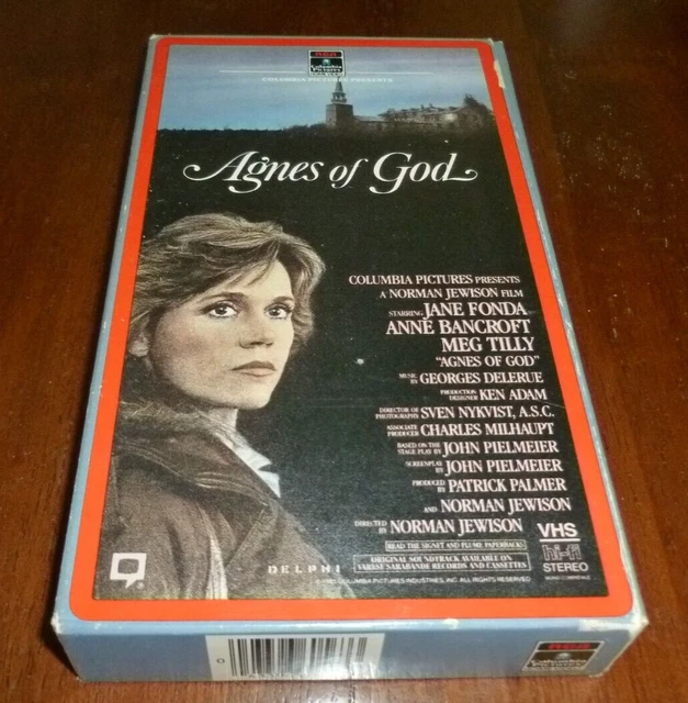 VHS AGNES OF God Vhs Tape Meg Tilly Jane Fonda Anne Sideloader Columbia ...