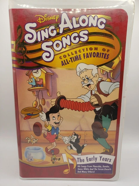 DISNEY SING ALONG Songs Collection of All-Time Favorites Early Years ...