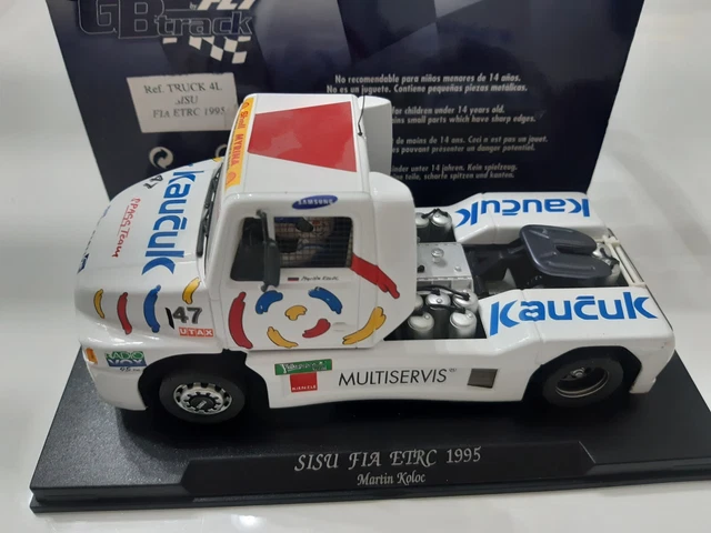 SLOT CAR GB Trucks FLY Sisu FIA ETRC 1995 scala 1/32 EUR 40,00 ...