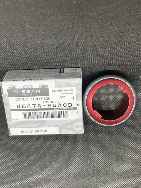 GENUINE NISSAN NISMO 370Z Z34 Push Start Button Surround Ring 48474 ...