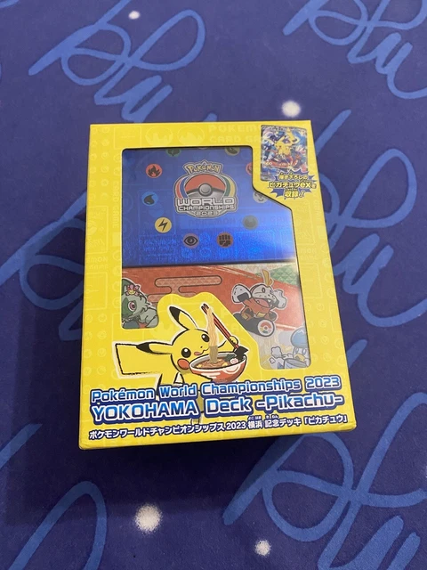 PokÉmon World Championships 2023 Yokohama Deck Pikachu Sealed Eur