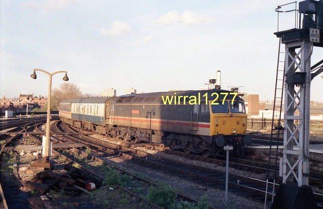 ORIGINAL RAILWAY PHOTOGRAPHIC negative Class 47 47825 at Bristol £2.50 ...