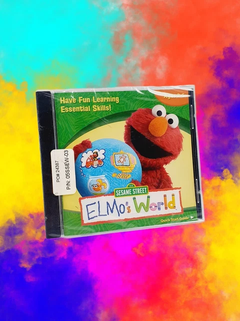 SESAME STREET ELMO'S World PC Game Ages 2-5 2009 Sesame Workshop $34.95 ...