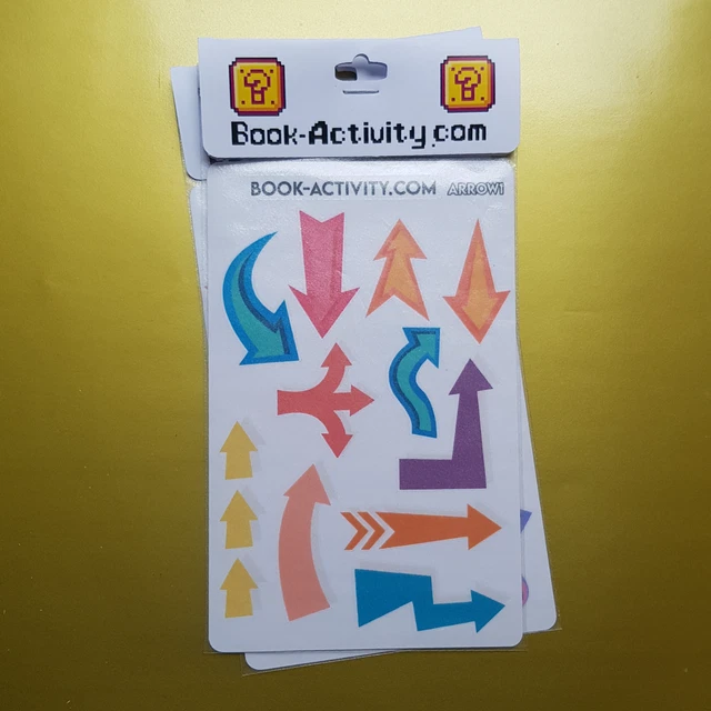 STICKERS FORMES DE flèches, scrapbooking autocollants version 1 EUR 3 ...