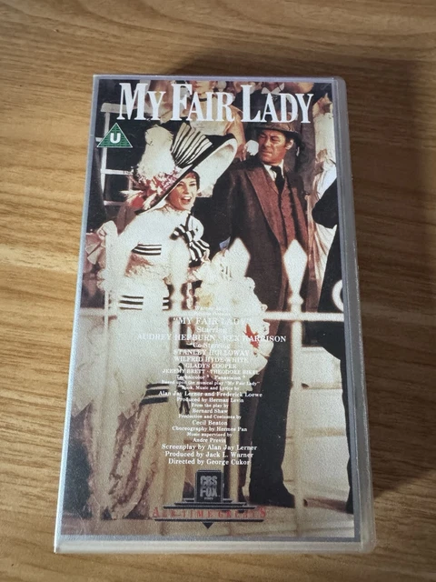 MY FAIR LADY VHS Tape Musical Audrey Hepburn 1964 £5.97 - PicClick UK
