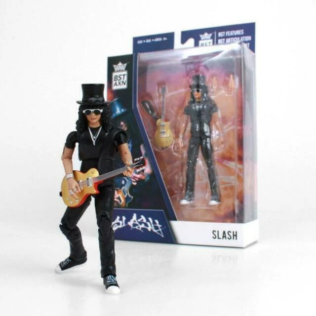 SLASH BST AXN 5" Action Figure Guns N Roses Window Boxed Loyal Subjects ...