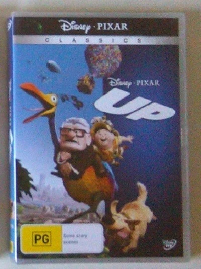 UP DVD REGION 4 disney pixar NEW ed asner ANIMATED MOVIE bob peterson ...