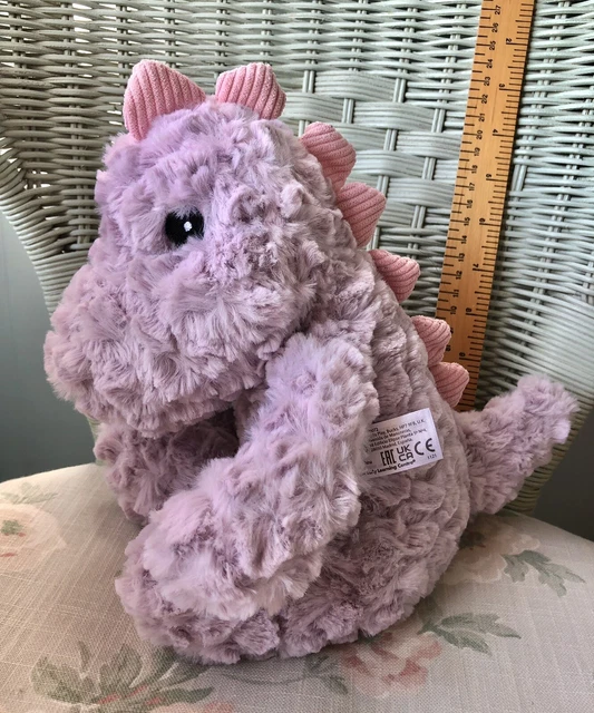 ELC EARLY LEARNING Centre Dinosaur T-Rex Soft Toy Comforter Lilac ...