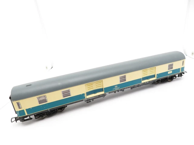 320HO - FLEISCHMANN H0 5190 - Schnellzug Gepäckwagen grün/creme der DB EUR 14,99 - PicClick DE