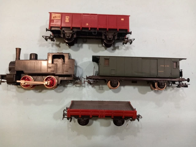 RIVAROSSI H0 LOCOMOTIVE FS 835 freight convoy 1950s £51.37 - PicClick UK