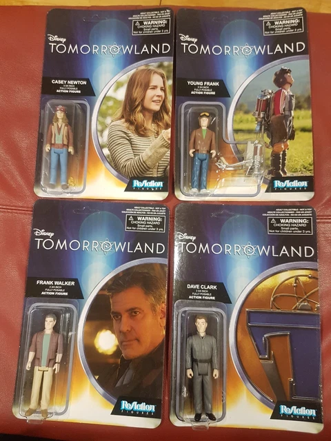 TOMORROWLAND REACTION FIGURES - Select From Frank, Young Frank, Dave, Casey £11.00 - PicClick UK