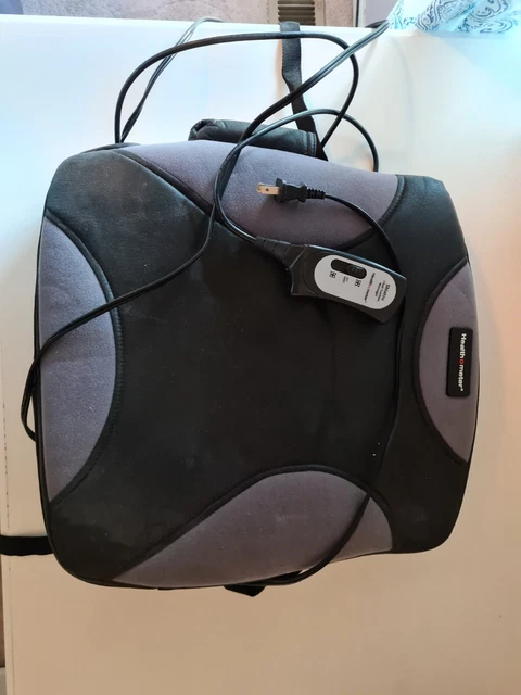HEALTH O METER Portable Shiatsu Chair Cushion Massager $18.00 - PicClick