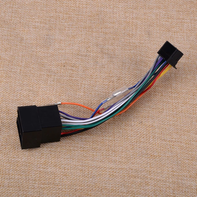 STEREO RADIO ISO Harness Connector 16 Pin Plug fit for Pioneer 2003-On ...