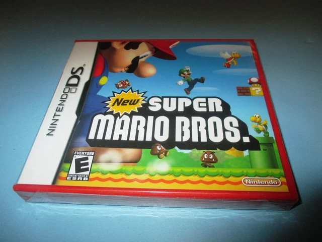 NEW SUPER MARIO Bros. (Nintendo DS) Lite DSi XL 3DS 2DS NEW & Sealed £ ...