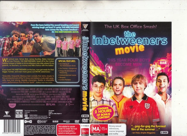 THE INBETWEENERS MOVIE-2011-SIMON Bird]-Roadshow Entertainment-Movie RE ...