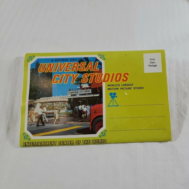 VINTAGE 1968 PICTORIAL Visit to Universal Studios Mini Souvenir Folder ...