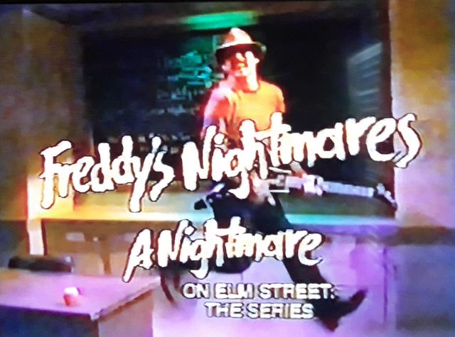 BLANK VHS TAPE 80's Horror TV shows Freddy's Nightmares-Monsters-F13 ...
