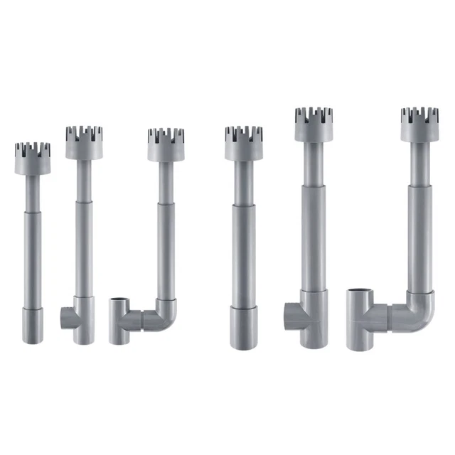 ACRYLIC OIL SKIMMER Aquariums Filter Degreasing Film Float Inlets ...