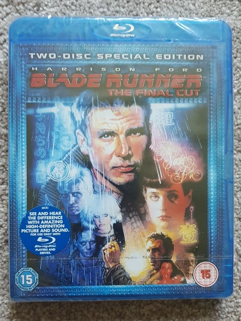 BLADE RUNNER: THE Final Cut Blu-ray Harrison Ford NEW Sealed Classic ...