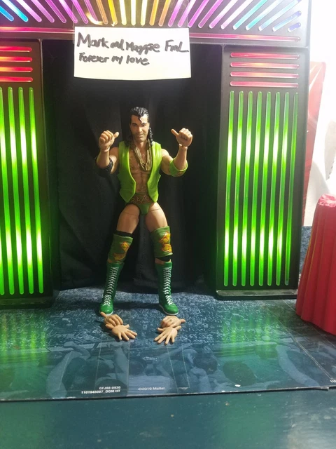 WWE MATTEL ULTIMATE Edition Custom Green Raw Set Razor Ramon. £35.54 ...
