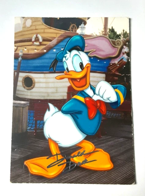 WALT DISNEY WORLD Signature Series Holofoil Base Card Donald Duck #3 ... WALT DISNEY WORLD Signature Series Holofoil Base Card Donald Duck #3 ...