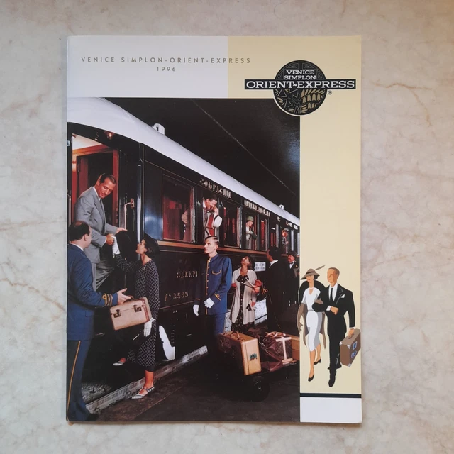 VENICE SIMPLON ORIENT Express Brochure 1996 £2.49 - PicClick UK