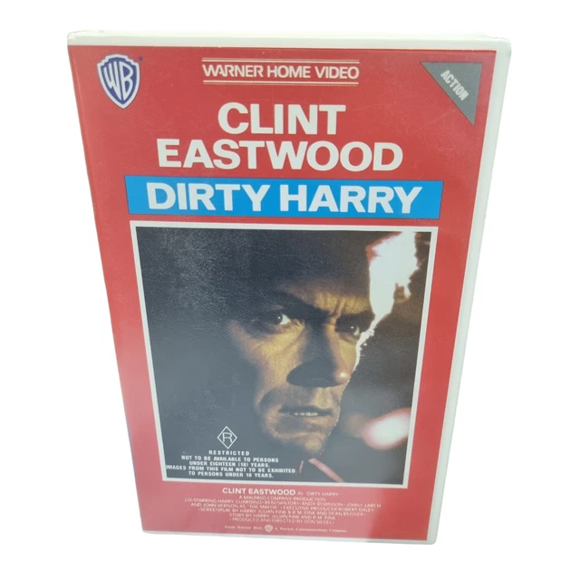 DIRTY HARRY VHS Clint Eastwood $15.00 - PicClick AU