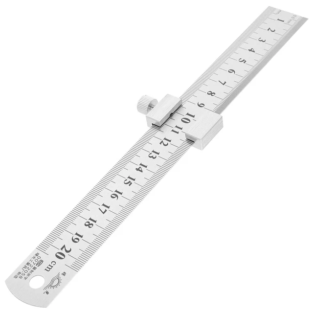 ARCHITECTURE SCALE RULER Steel Positioning Block Straight Office £12.79 - PicClick UK