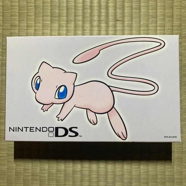CONSOLE NINTENDO DS Mew Edition Pokémon Center Limited Edition testée ...