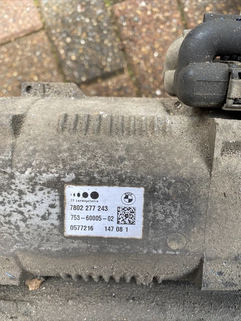 BMW 3 SERIES STEERING GEAR/BOX 7802277243 E90/91/92/93 RHD PAS EPS Rack ...