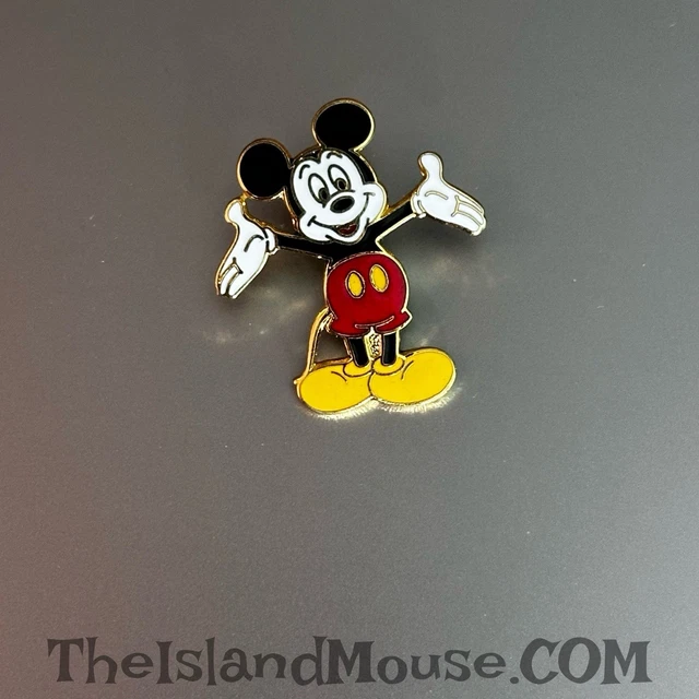 RARE VINTAGE WDW Mickey Gold Tail Arms Out Welcome to Walt Disney World ...