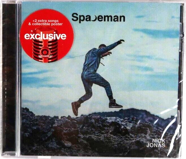 POSTER NICK JONAS Spaceman Target esclusivo CD 2 bonus track custodia ...
