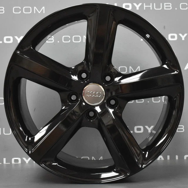 Original Audi Q7 S Line 5 Spoke Speedline 20 Zoll Glänzend Schwarz