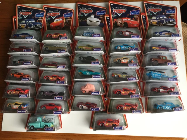 DISNEY PIXAR CARS Diecast Supercharged NM Variety of New Cars Factory ...