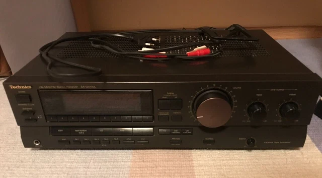 TECHNICS SA-GX100 FM/AM Stereo Tuner EUR 90,00 - PicClick DE