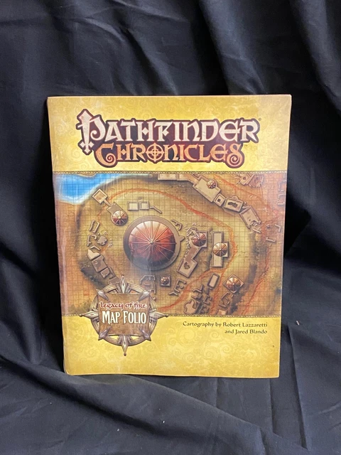 PATHFINDER CHRONICLES RPG Legacy of Fire Map Folio (Paizo, 2009 ...