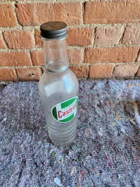 VINTAGE CASTROL PETROLEUM 1 Quart Glass Bottle 1930s £52.68 - PicClick UK