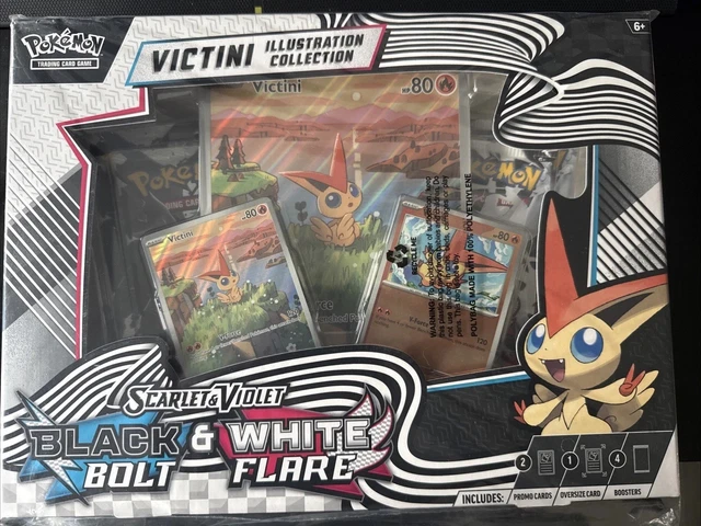 VICTINI ILLUSTRATION COLLECTION Pokemon Black Bolt White Flare Cards ...